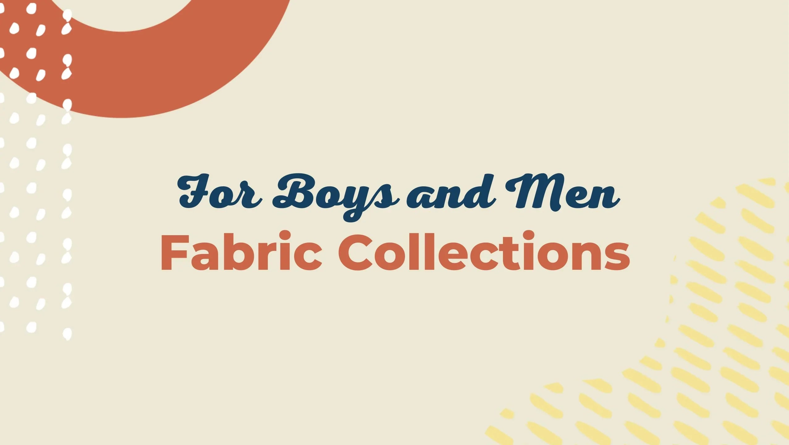 Sewing Fabric Designed For Boys and Men – Jane Harbison Design
