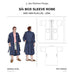 Men's Plus Box Sleeve Robe Sewing Pattern - Luxurious Gift To Make For ...