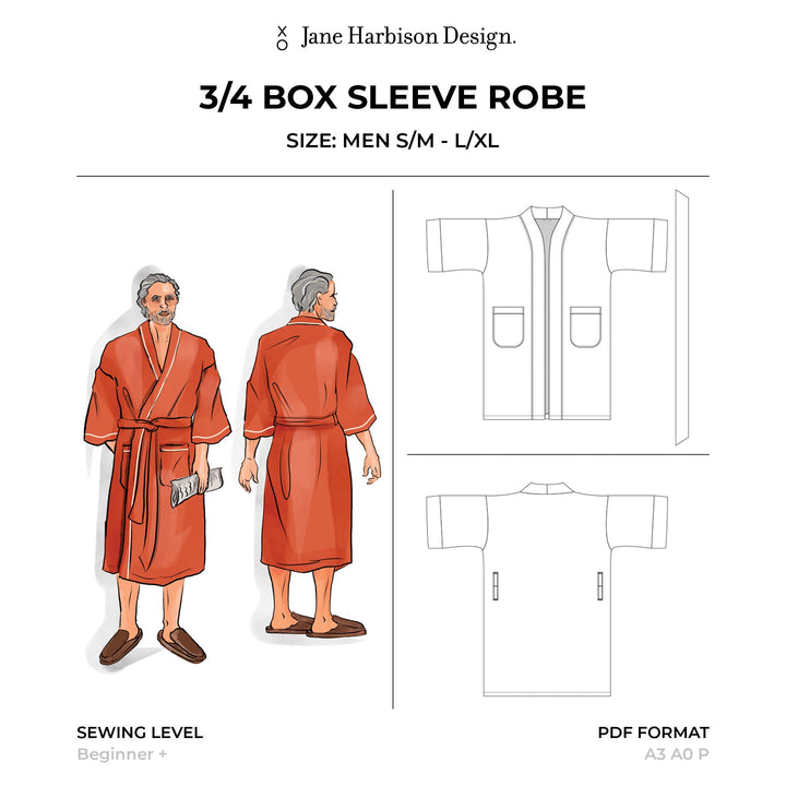 Fashionable Sewing Patterns For Boys and Men – tagged "robe" – Jane ...