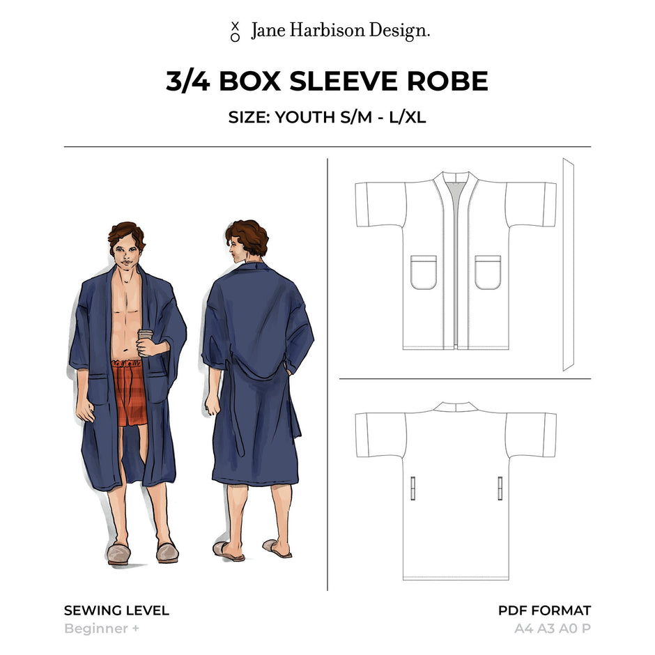 Fashionable Sewing Patterns For Boys and Men – tagged "robe" – Jane ...